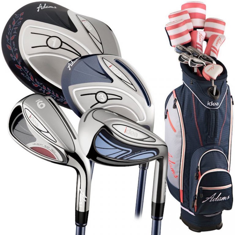 Adams Idea Ladies Golf Clubs - 12 Piece Complete Set - Ladies Golf Shoppe